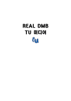 정보시스템론 REAL DMB TU 미디어