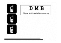 DMB Digital Multimedia Broadcasting DMB 개념 DMB