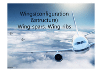 Wings configuration &structure Wing spars Wing ribs - 항공