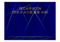 MIS DEC사의 XCON 전문가시스템 활용 사례