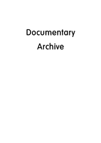 문헌정보 다큐멘터리 Documentary Archive