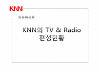 방송편성론 KNN의 TV & Radio 편성현황
