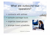 관광론 국외여행알선 Outbound Tour Operators 영문