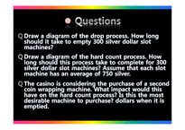 생산운영관리 Casino money handling process