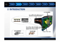 Fed field emission display