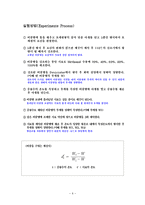 단위조작실험 액체의 비중 Specific gravity Sp.gr. 측정