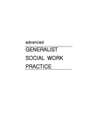 원서번역 Advanced Generalist Social Work Practice 저자 David S Derezotes