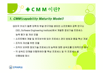 Capability Maturity Model CMM